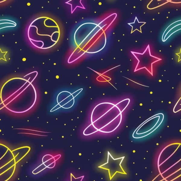 Neon Space – SewperCute